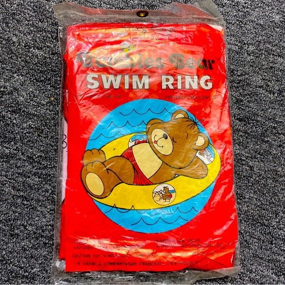 Dakin | Other | Vintage Pool Ring Bumbles Bear Young Swim Ring New ...